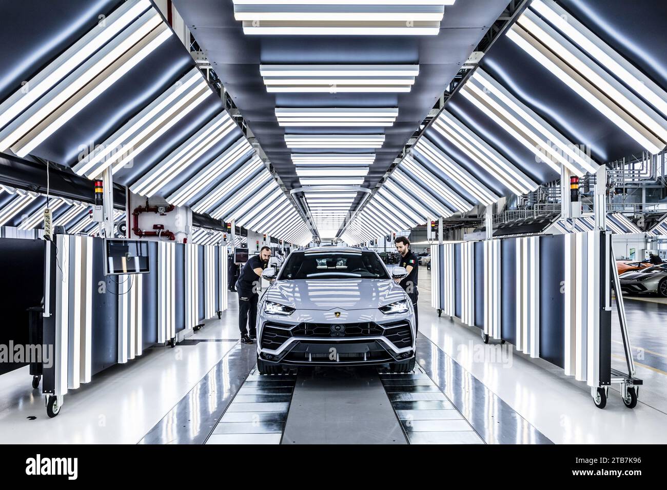 Italy, Sant’'Agata Bolognese, Automobili Lamborghini’s plant, 2017/10 ...
