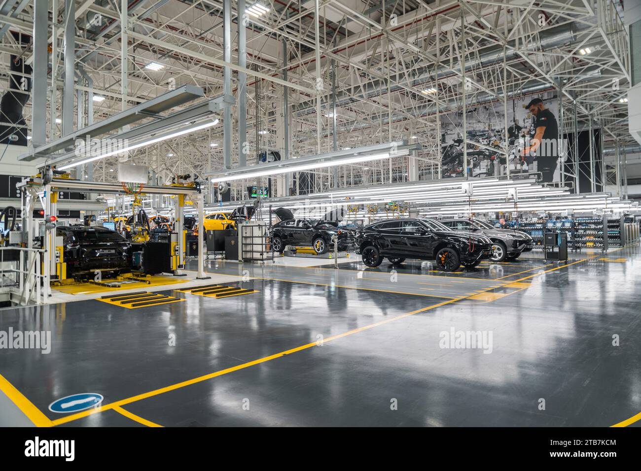 Italy, Sant’Agata Bolognese, Automobili Lamborghini’s plant, 2022/11/23 ...