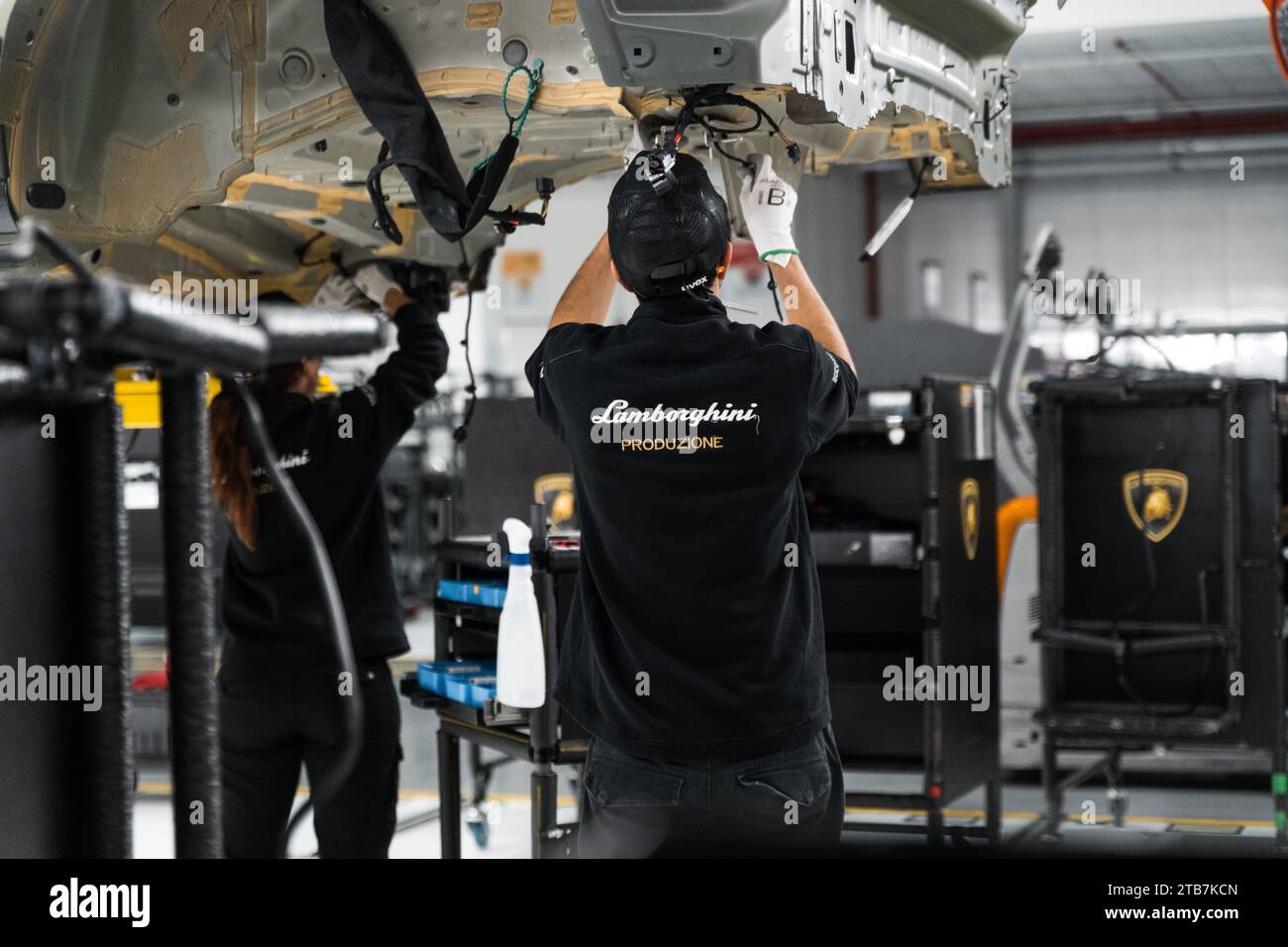 Italy, Sant’Agata Bolognese, Automobili Lamborghini’s plant, 2022/11/23 ...