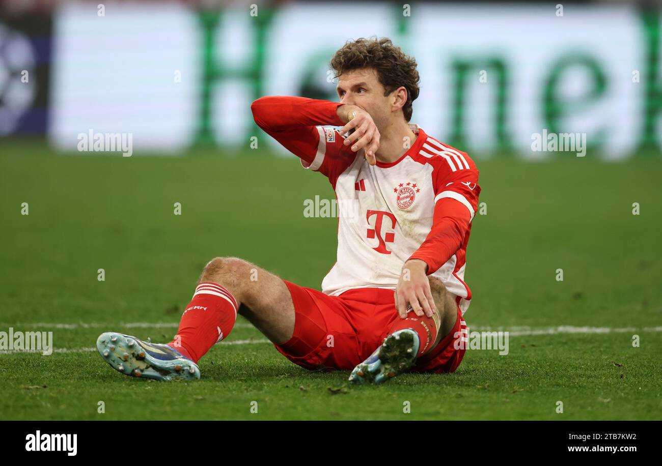 MUNICH, GERMANY - NOVEMBER 29: UEFA Champions League match between FC Bayern MŸnchen and F.C ...