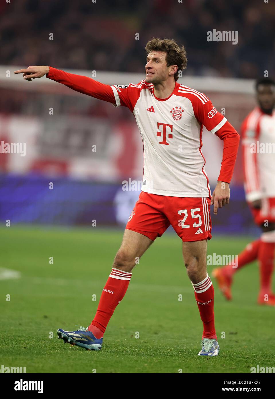 MUNICH, GERMANY - NOVEMBER 29: UEFA Champions League match between FC Bayern MŸnchen and F.C ...