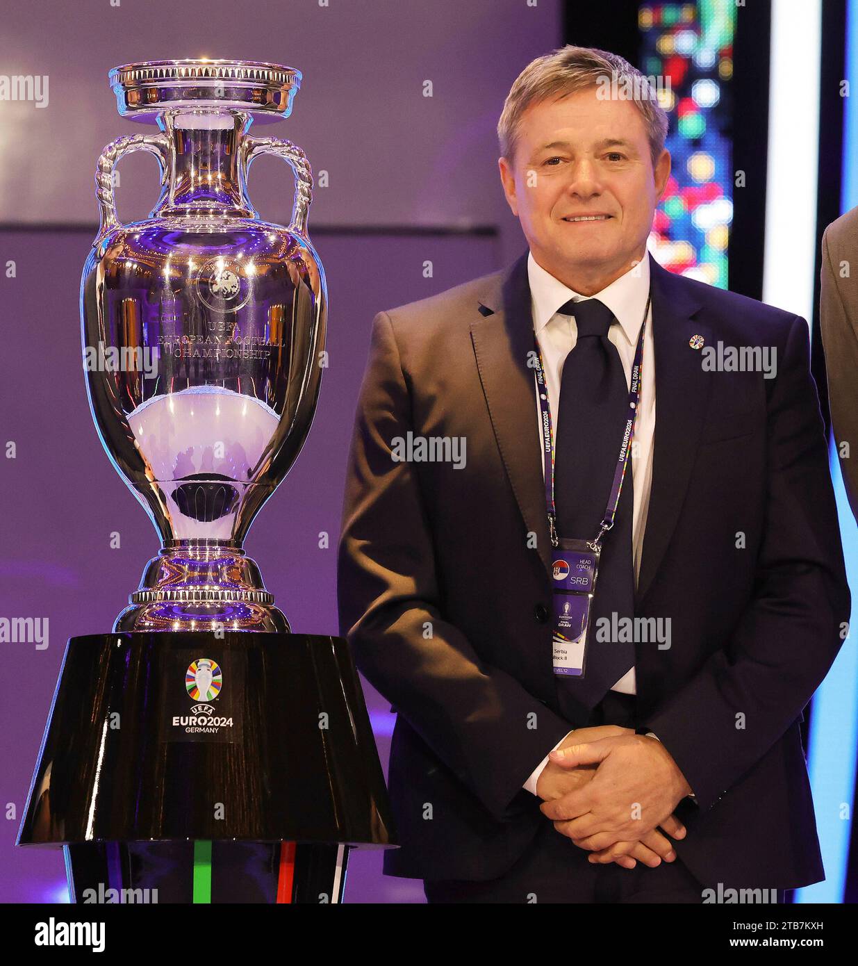 Uefa euro 2024 final tournament draw draw in hamburg group hi-res stock ...