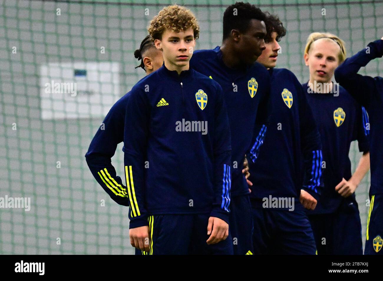Zlatan Ibrahimovic's son, Vincent Seger Ibrahimovic during the National ...