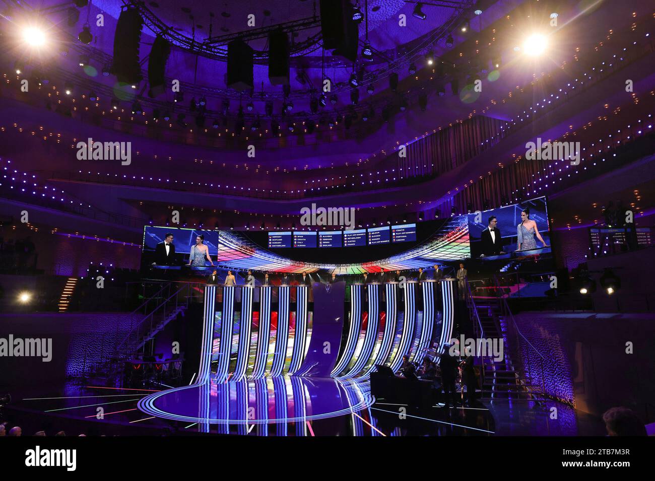 Uefa euro 2024 final tournament draw draw in hamburg group hi-res stock ...