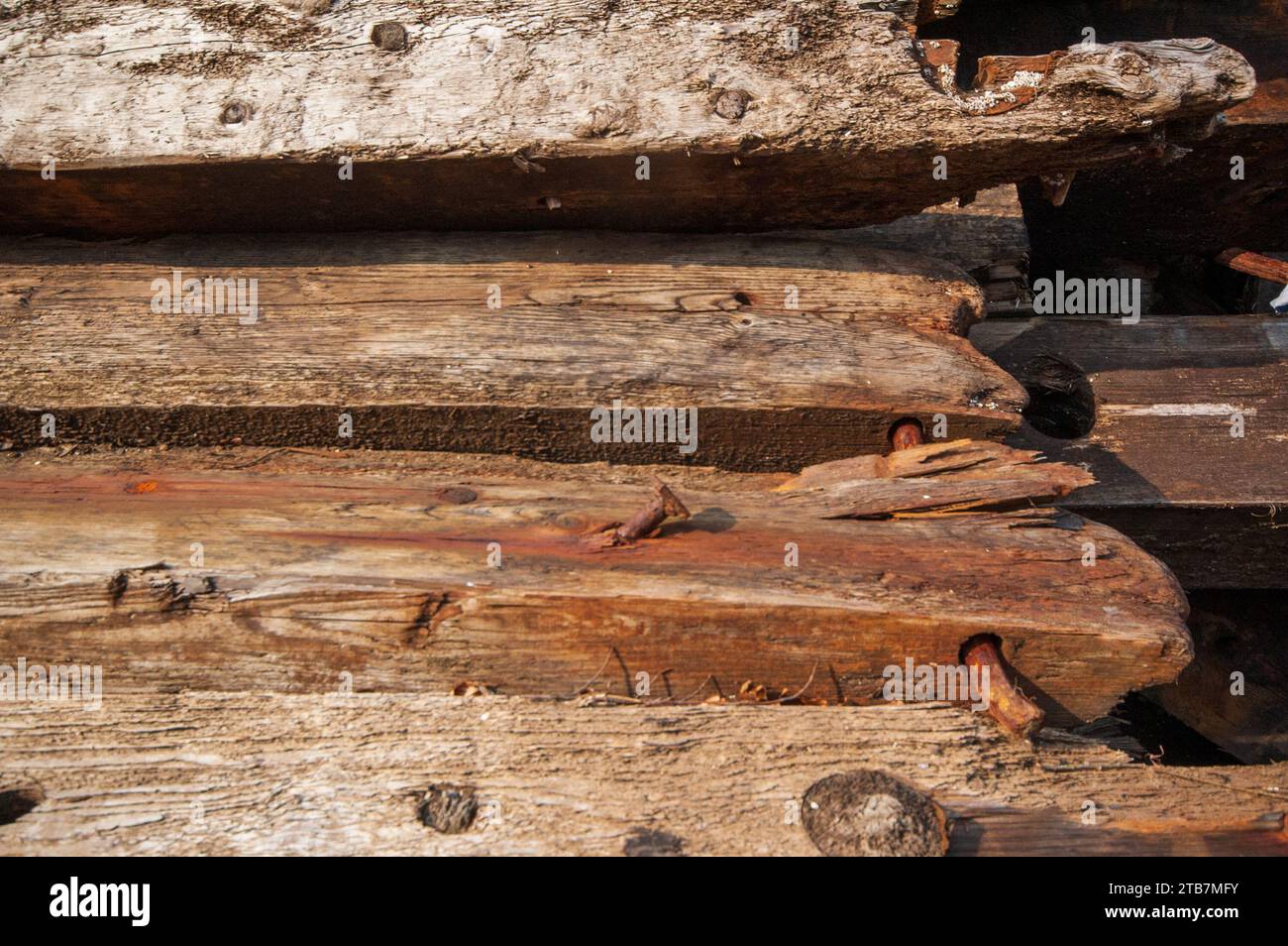 Salvaged timber heap hi-res stock photography and images - Alamy