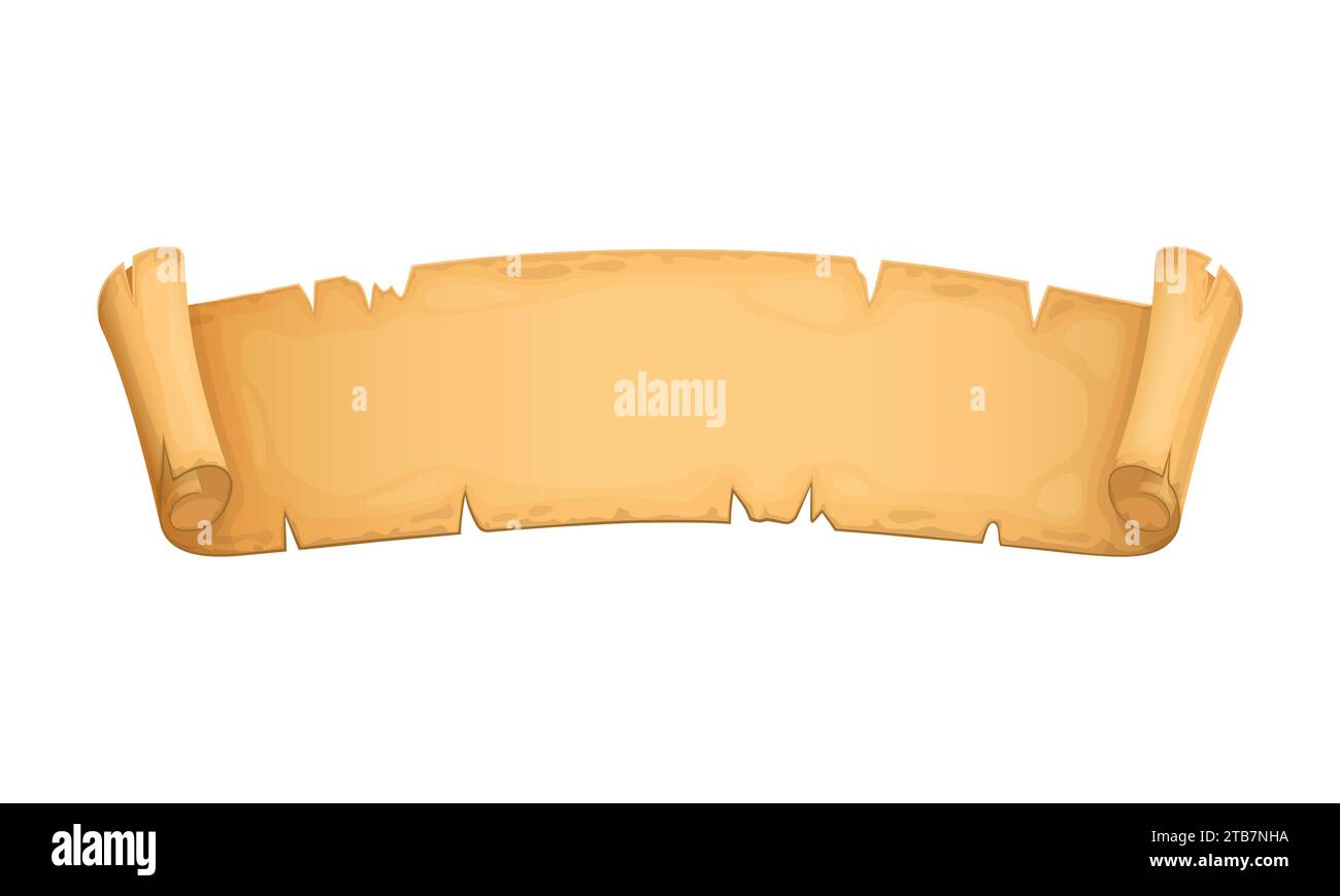 Vintage paper scroll, old manuscript, ancient parchment, antique ...