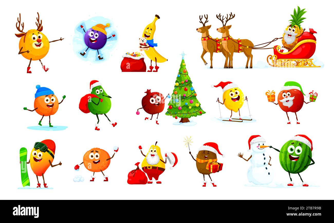 Christmas pomegranate vector hi-res stock photography and images - Alamy