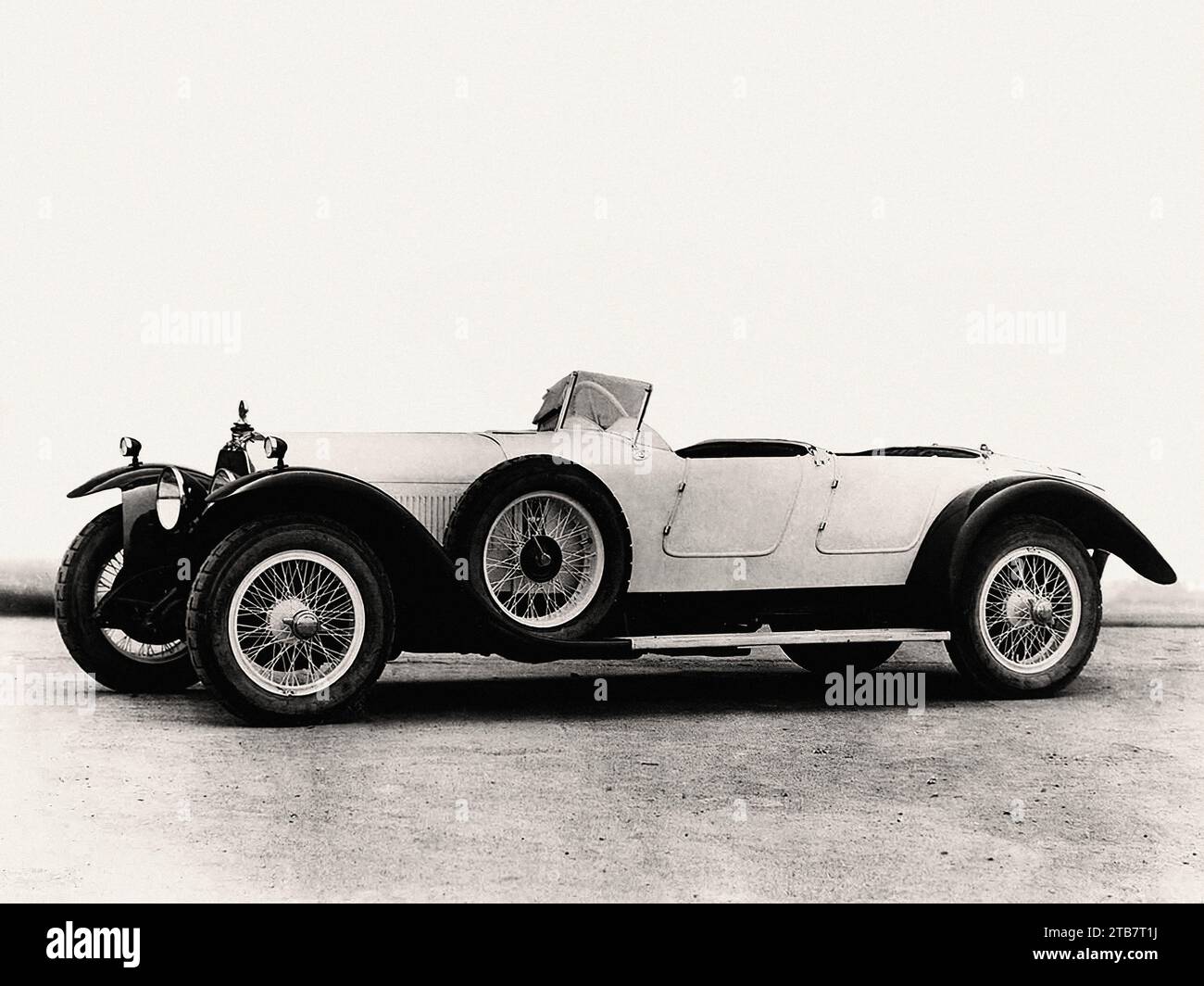 1926 Austro-Daimler ADM Sport Cabriolet - Vintage car picture Stock ...
