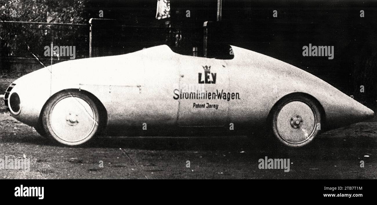 1923 Jaray-Ley Rennwagen - Vintage car picture Stock Photo - Alamy