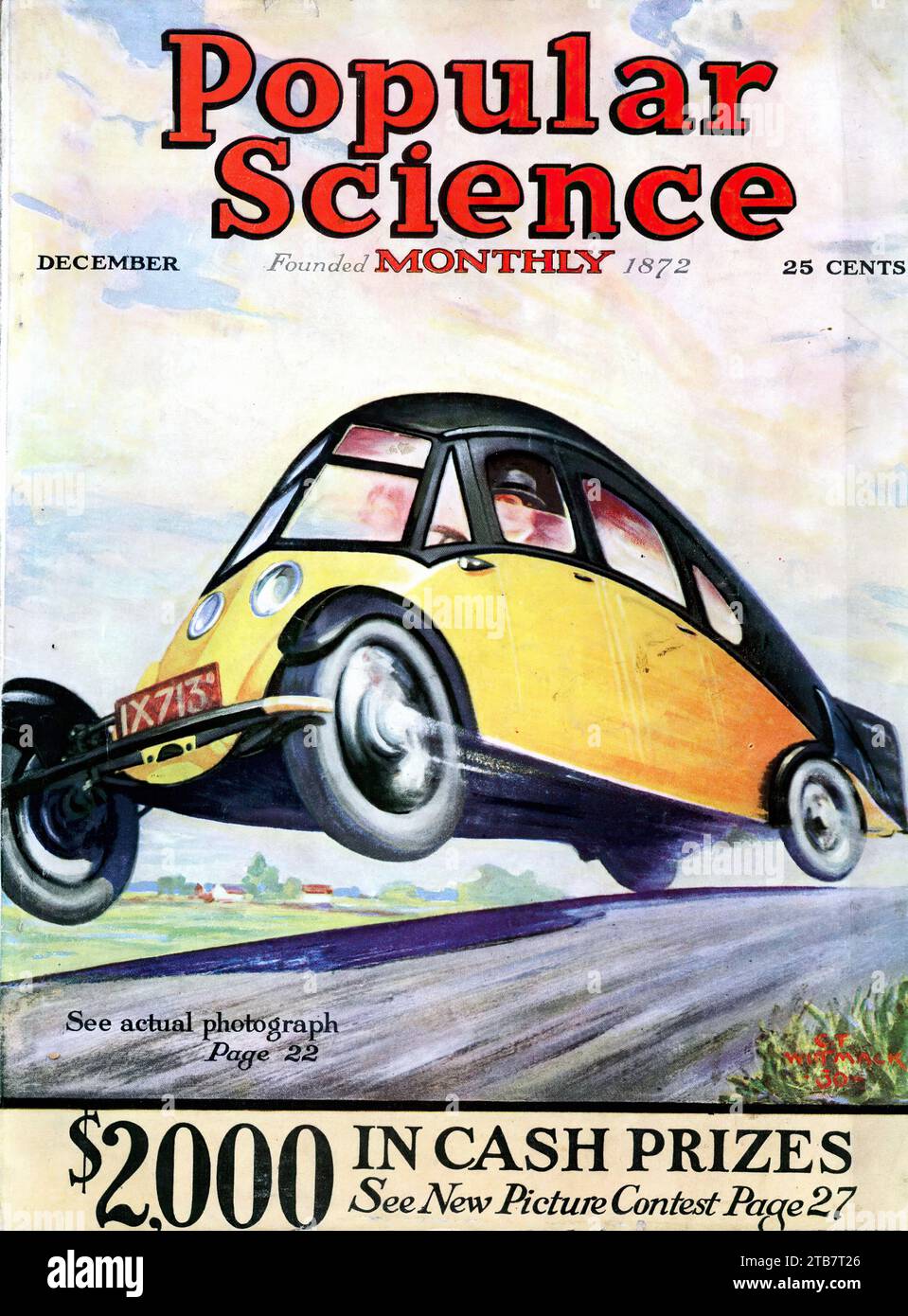 1930 Burney Streamline - - Vintage car advertising Stock Photo - Alamy