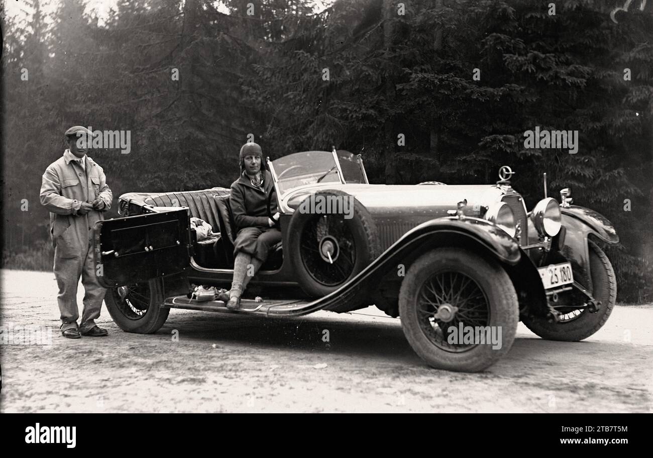 1930 Austro-Daimler - Vintage car picture Stock Photo - Alamy