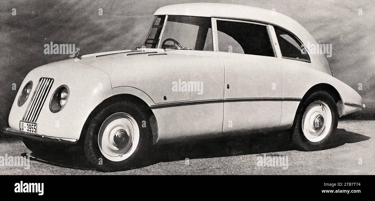1934 Mercedes-Benz 200 Jaray 00002 - Vintage car picture Stock Photo ...