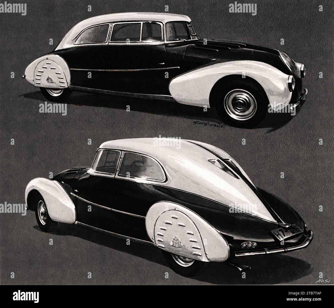 1935 Maybach SW 35 design by Jaray, build by Spohn - Vintage car ...