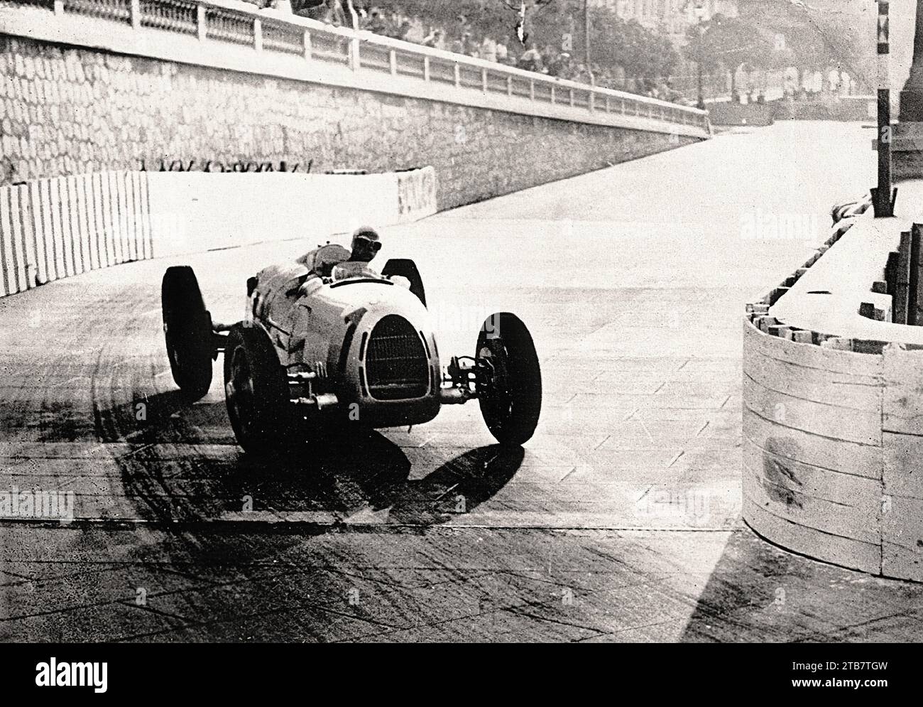 1937 Auto Union Typ C, Bernd Rosemeyer, Monaco GP practice - Vintage ...