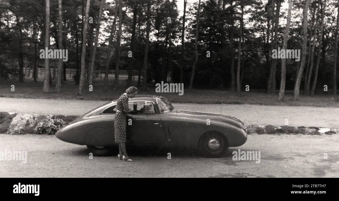 1937 Opel Super 6 Streamline Coupe - Vintage car picture Stock Photo ...