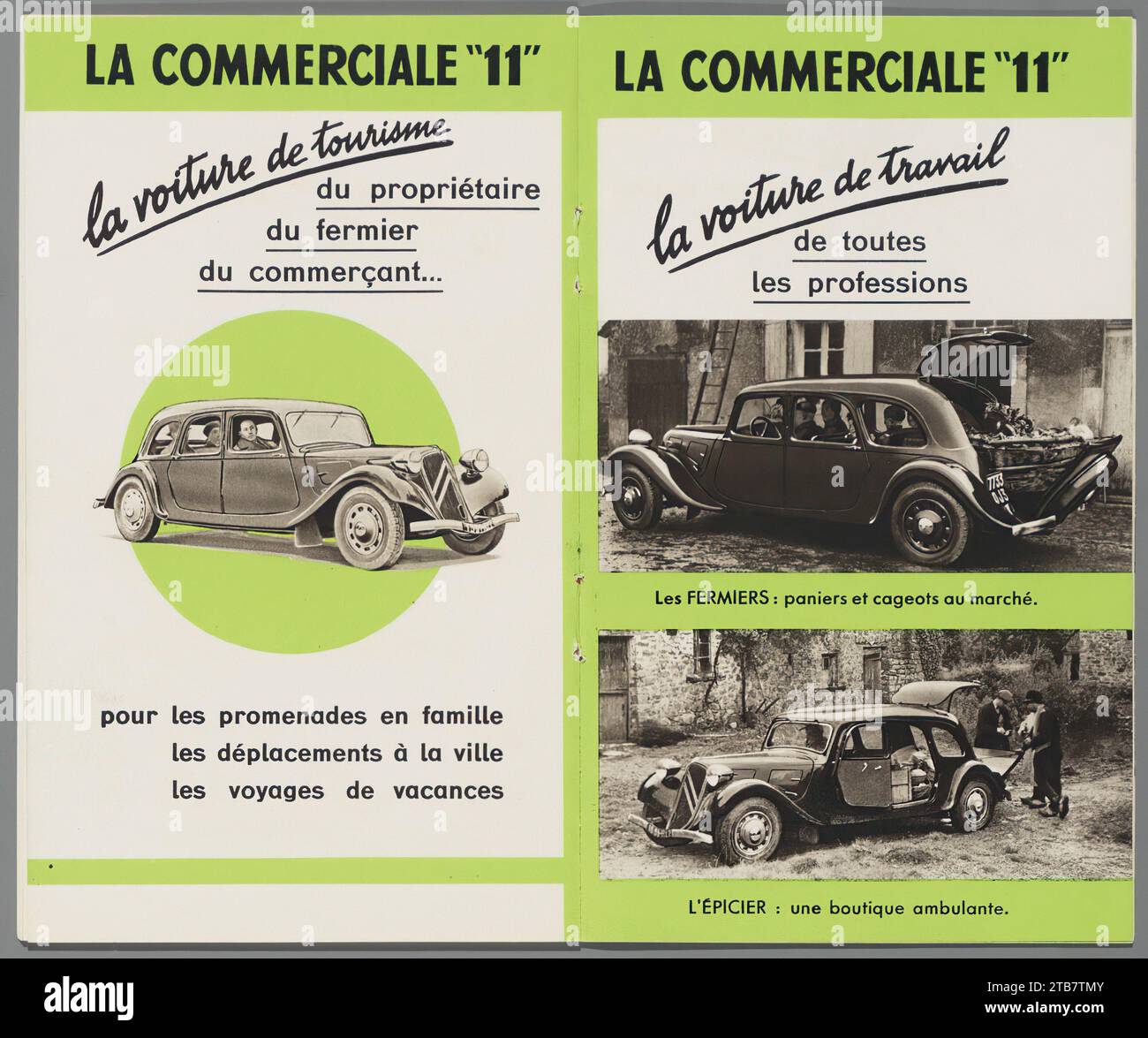 Citroen traction avant commerciale hi-res stock photography and images ...