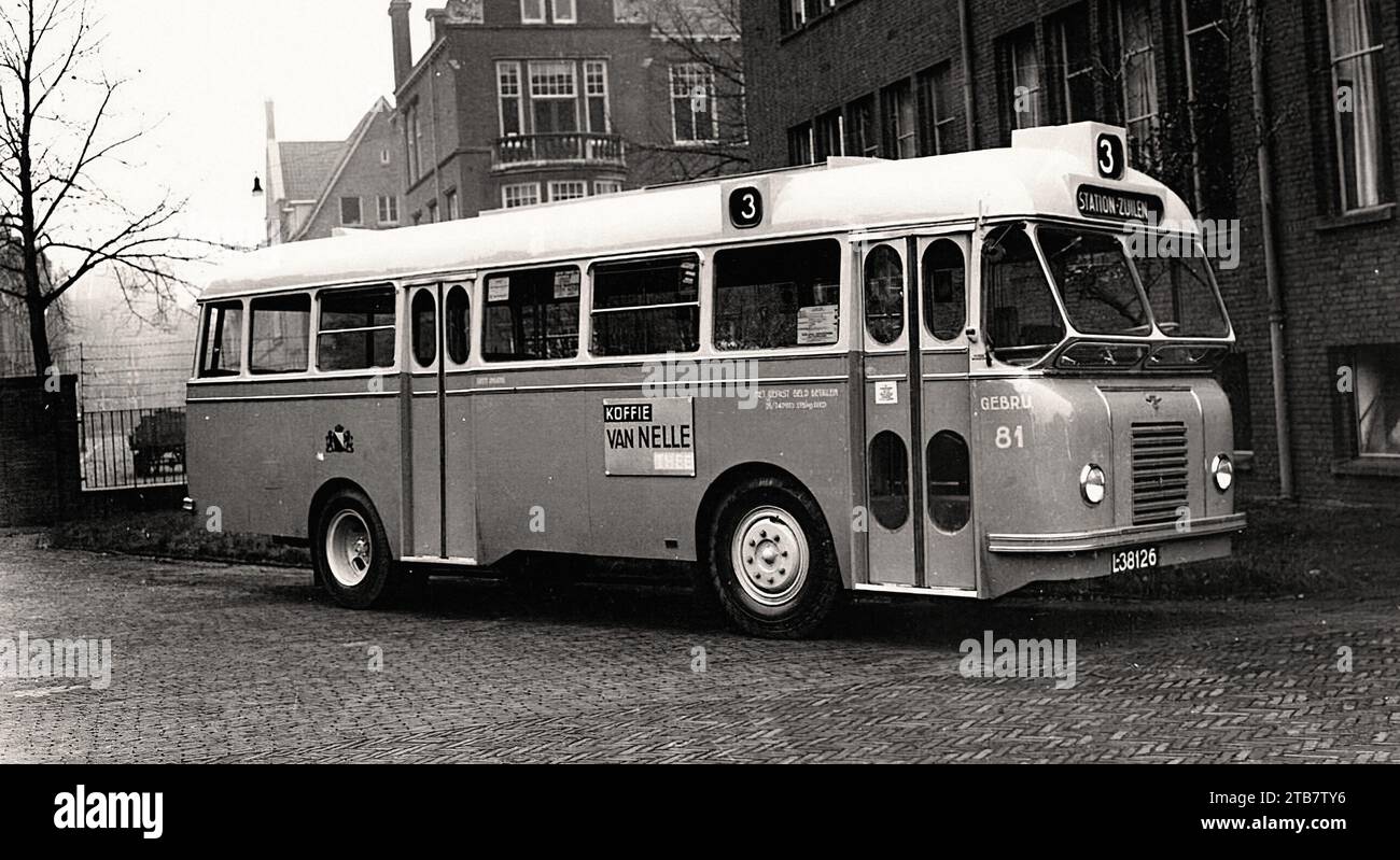 1950 DAF-Domburg Diesel Bus, 1st series 00001 - Vintage car picture ...