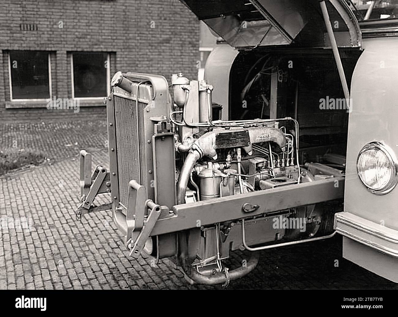 1950 DAF-Domburg Diesel Bus, 1st series 00002 - Vintage car picture ...