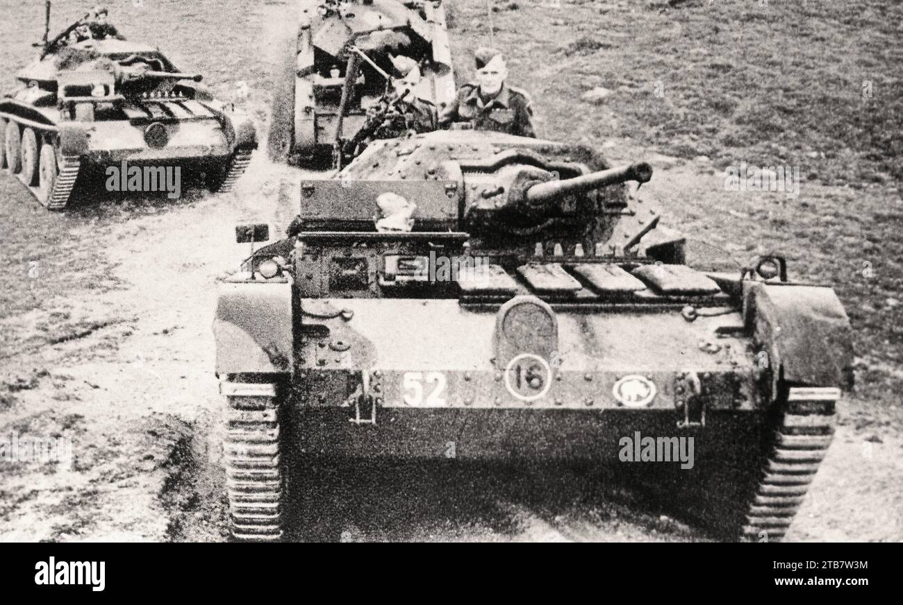 Cruiser Tank Mk V Covenanter (A13 Mk III) - Vintage car picture Stock ...