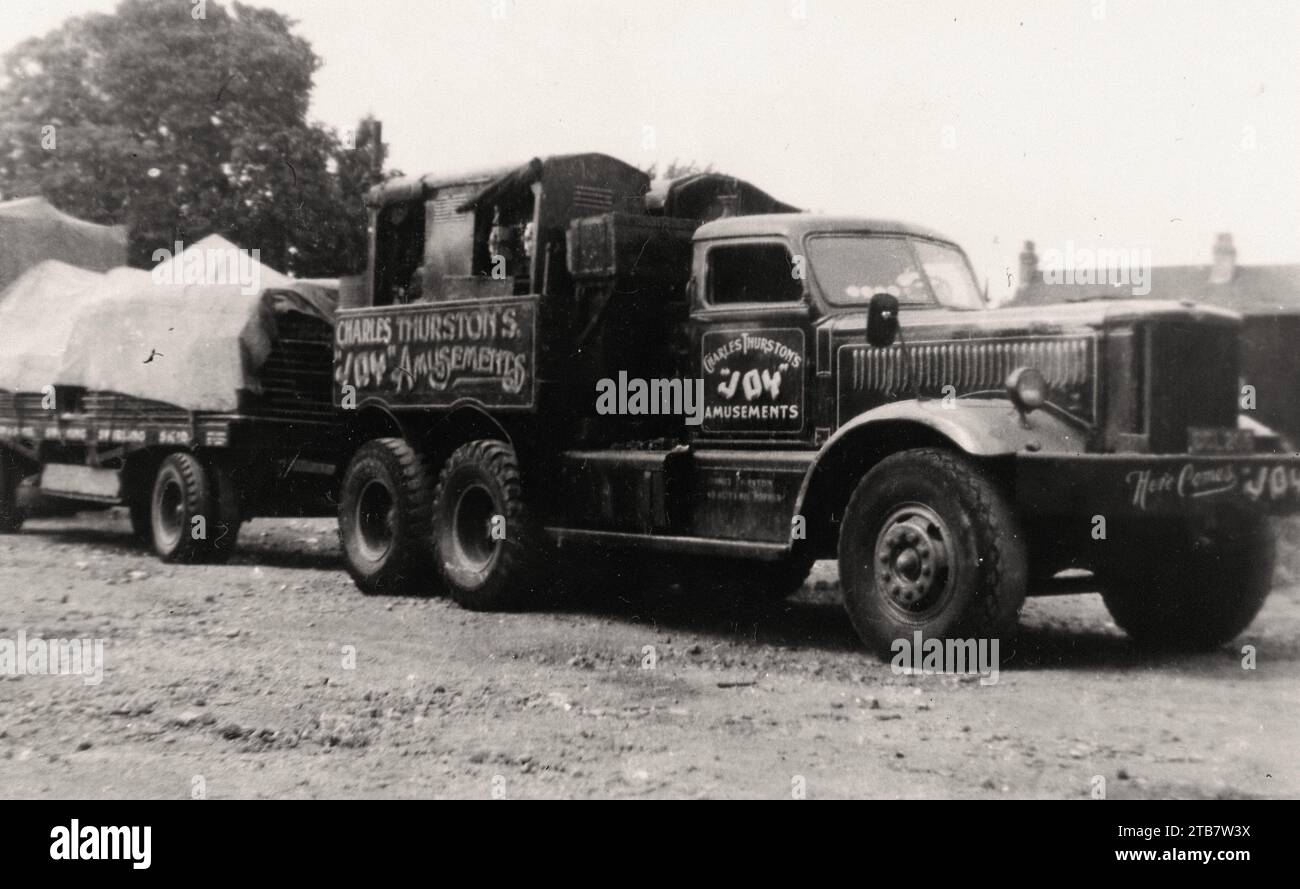Diamond T980 M20 Prime Mover - Vintage car picture Stock Photo - Alamy