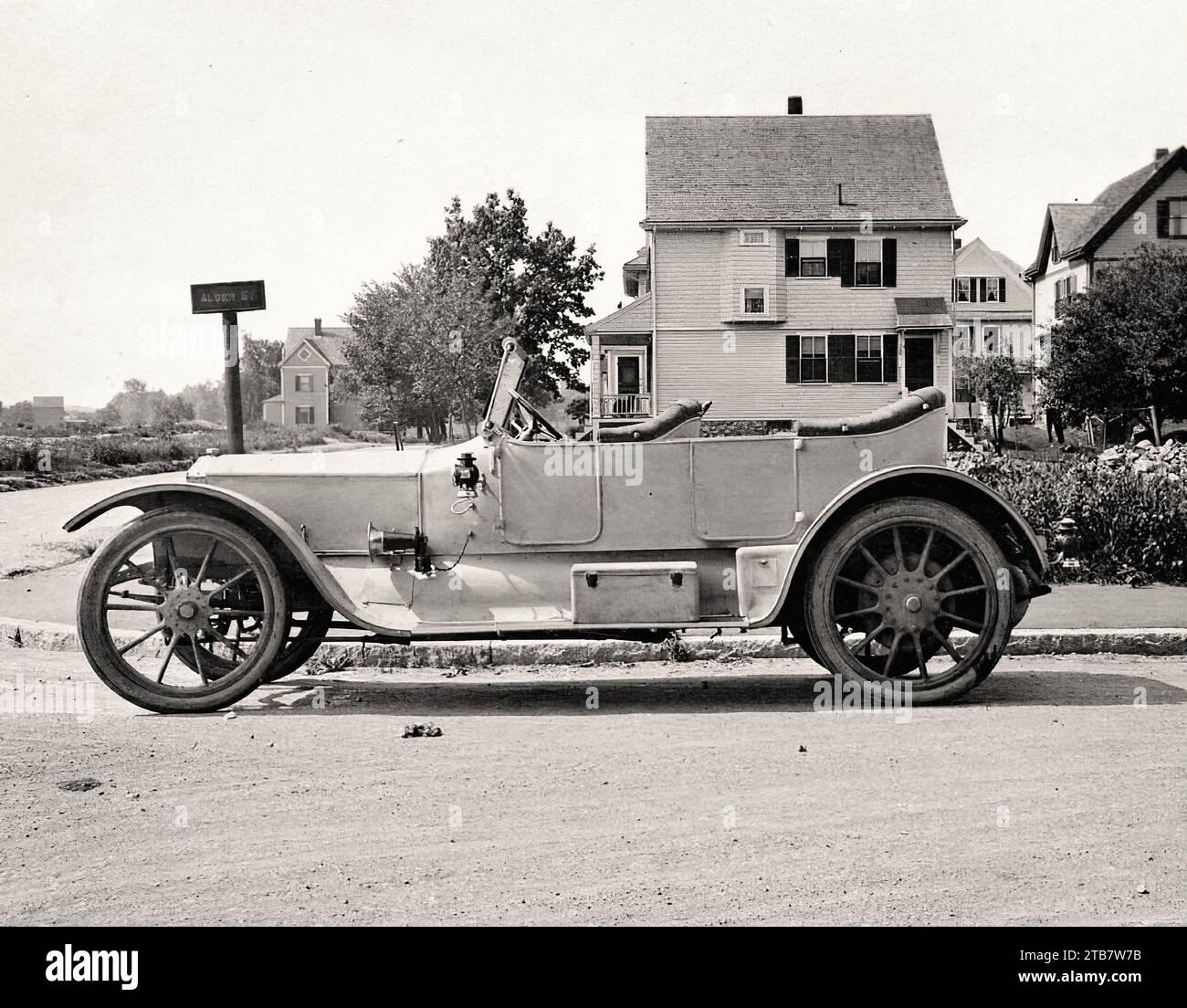 Doble Model A made in Waltham - Vintage car picture Stock Photo - Alamy
