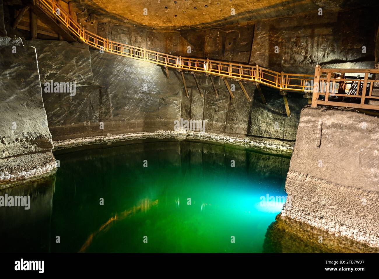 Poland, Wieliczka: the Wieliczka Salt Mine (Kopalnia soli Wieliczka ...