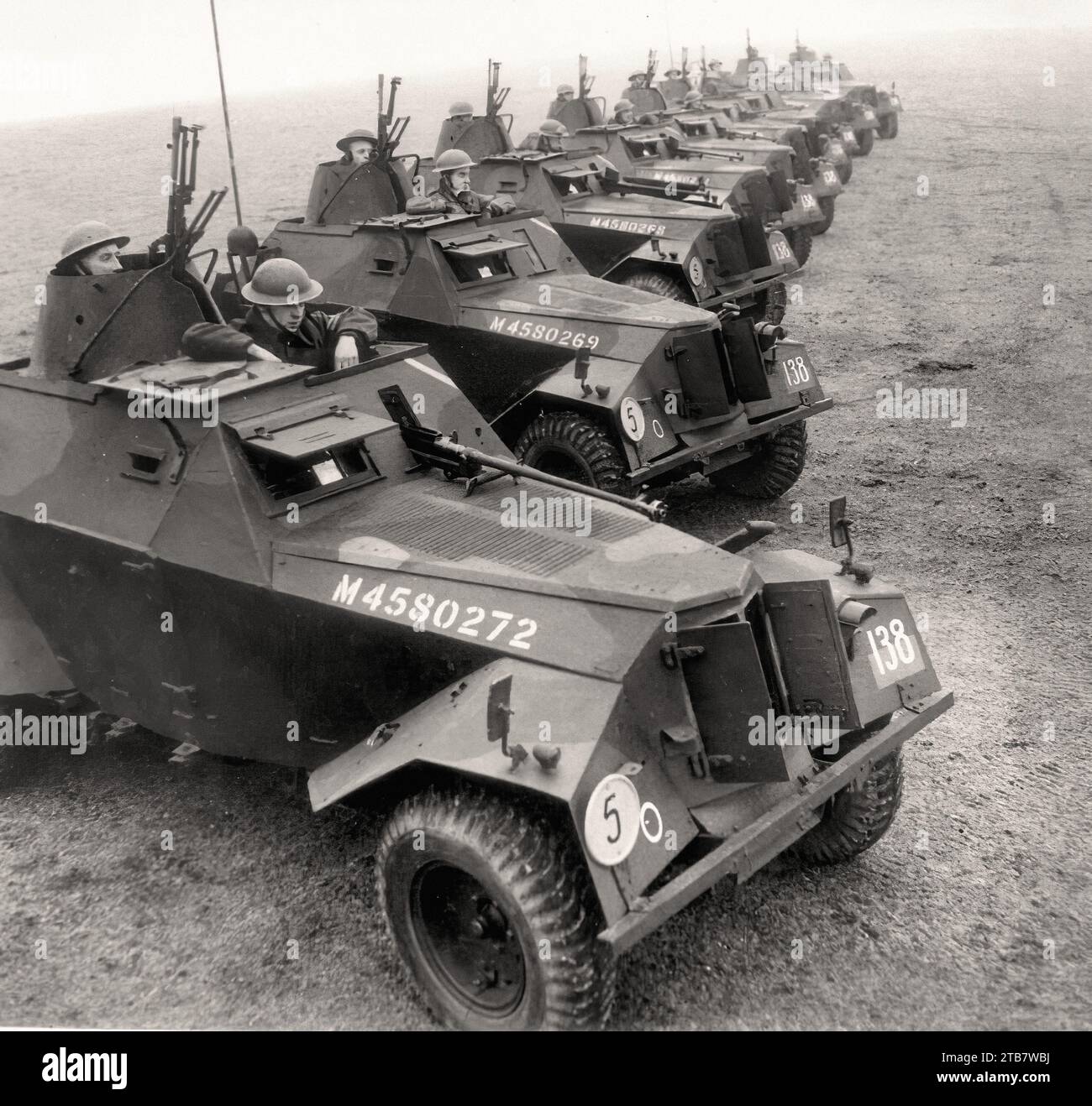 Humber LRC MkII 29 Ind Recce Sqn - Vintage car picture Stock Photo - Alamy