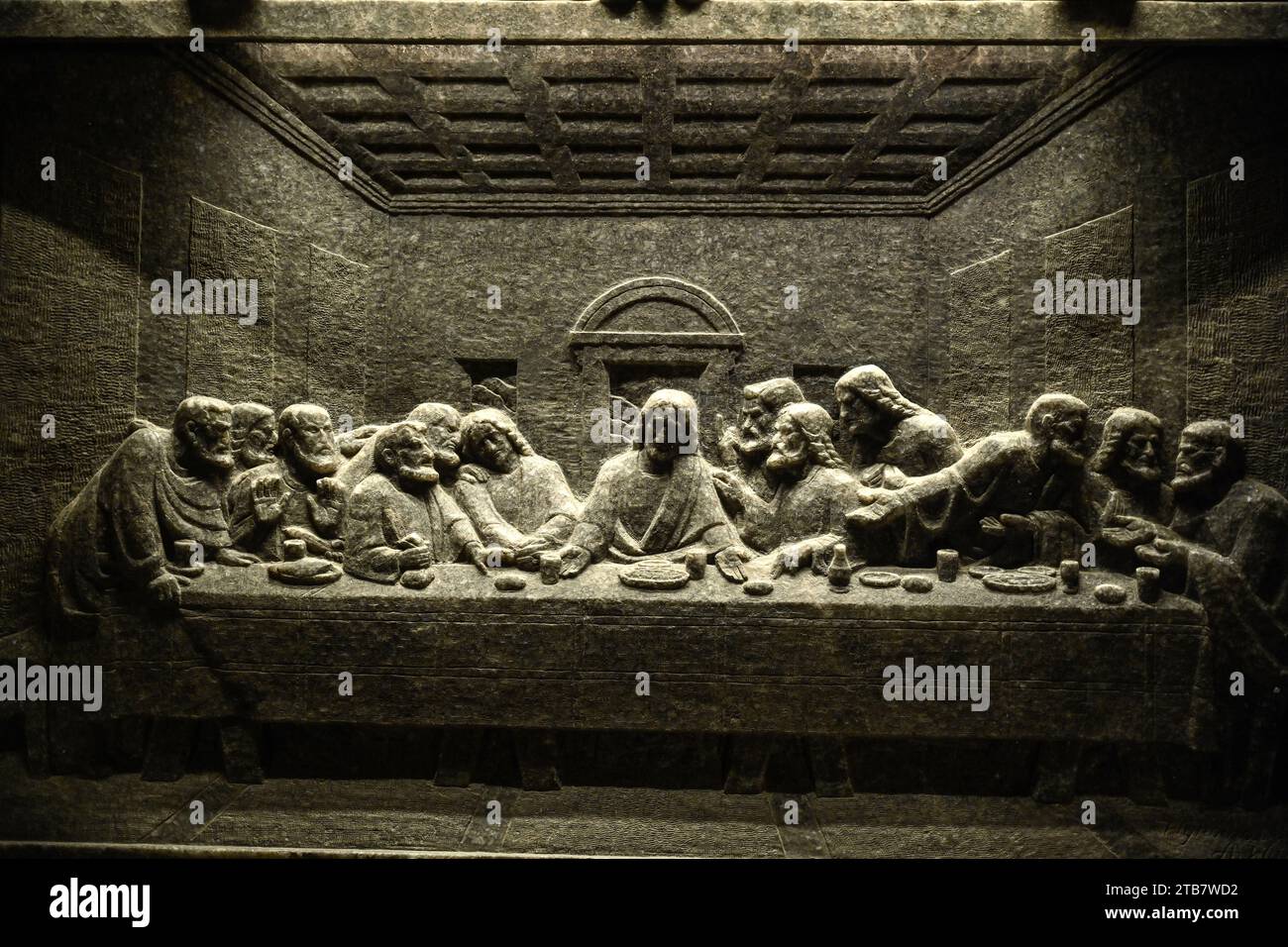 Poland, Wieliczka: the Wieliczka Salt Mine (Kopalnia soli Wieliczka ...