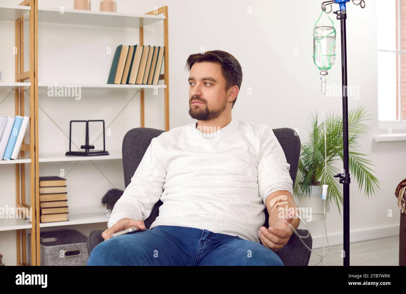 Hangover treatment iv drip hi-res stock photography and images - Alamy