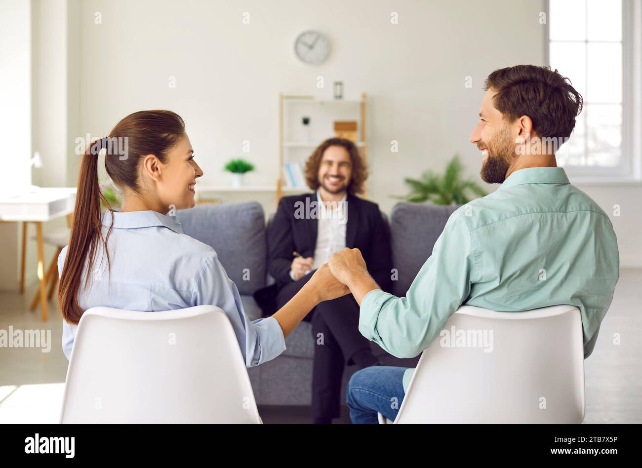 Family counselling session hi-res stock photography and images - Alamy