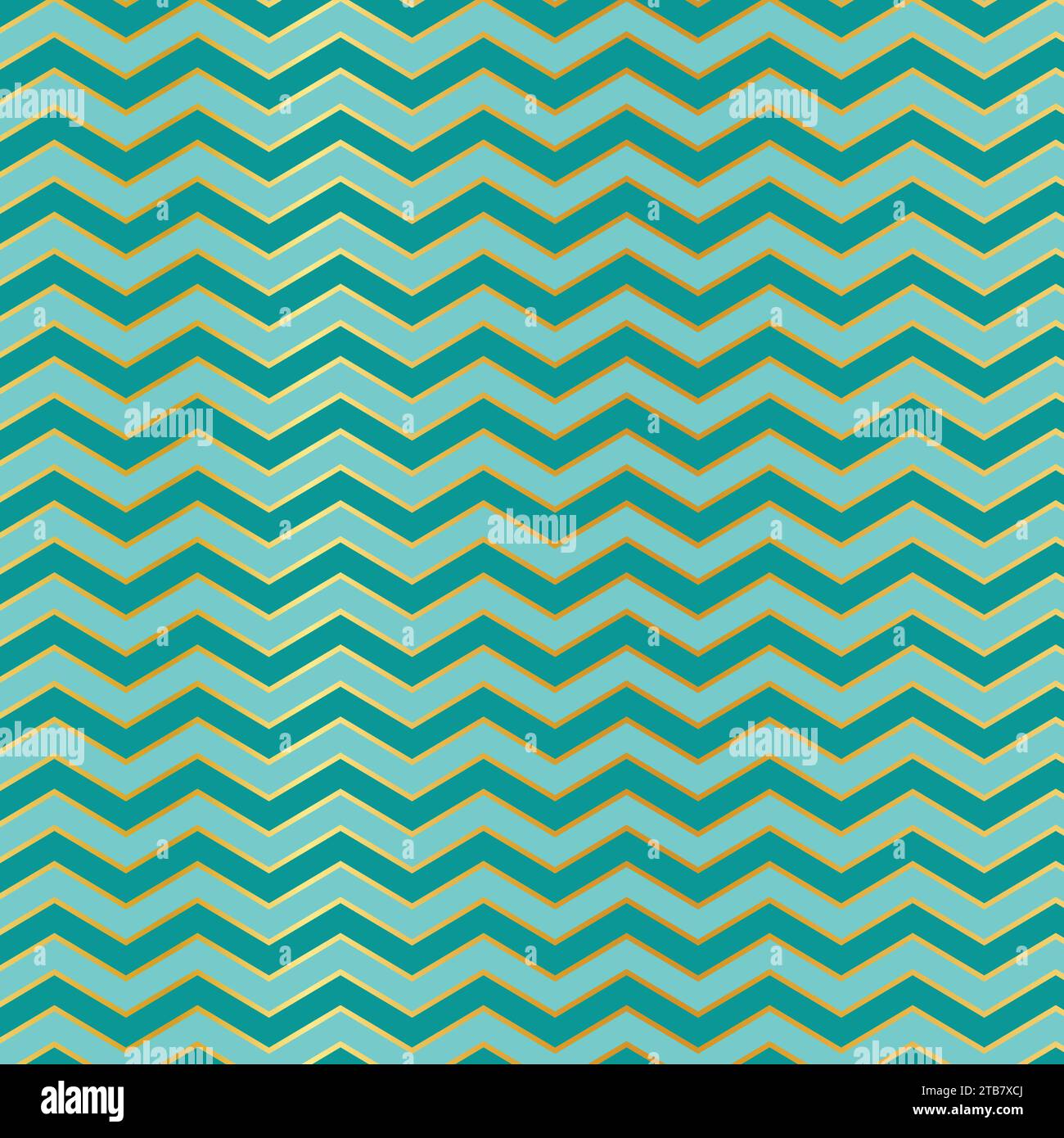 Cute chevron pattern vector background. Blue with golden zigzag style pattern wallpaper Stock ...