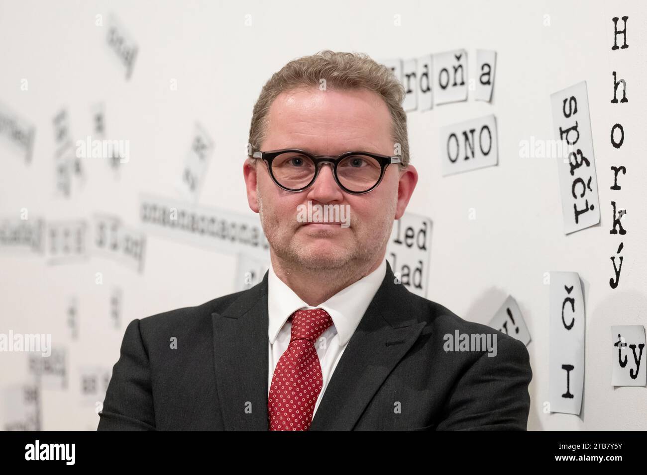 Prague, Czech Republic. 05th Dec, 2023. Michal Stehlik, the new ...