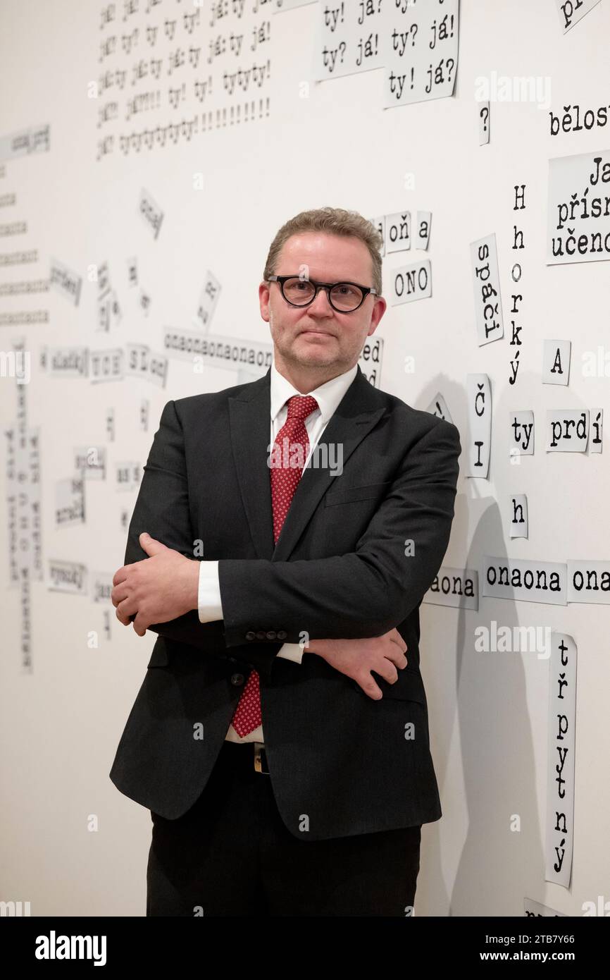 Prague, Czech Republic. 05th Dec, 2023. Michal Stehlik, the new ...