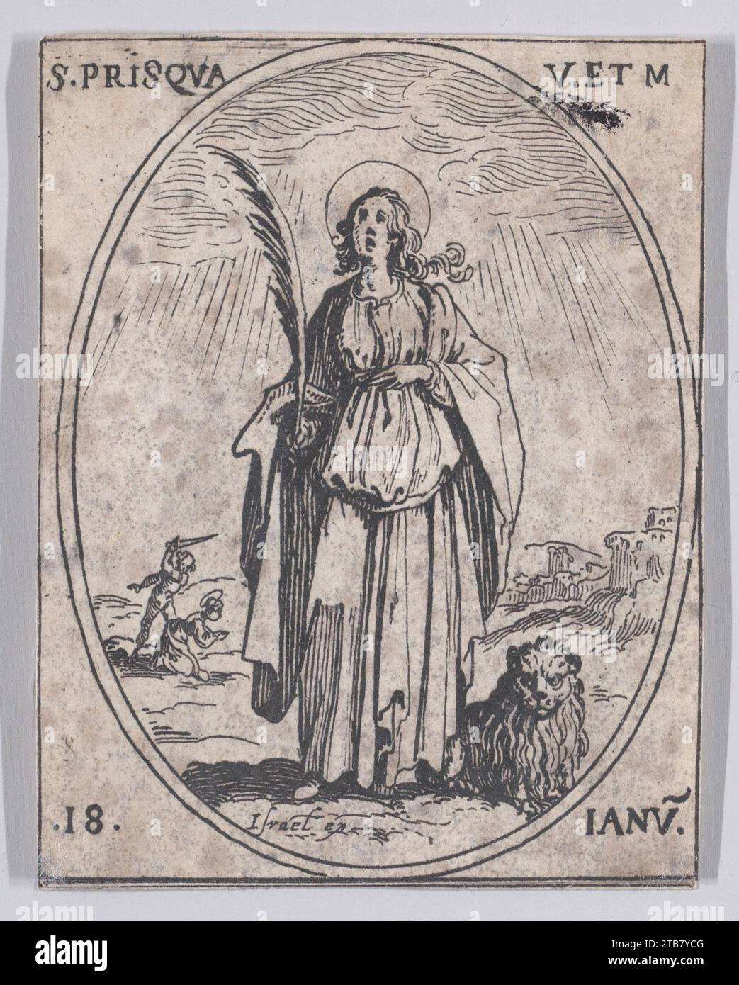 Ste. Prisque, vierge et martyre (St. Prisca, Virgin and Martyr ...