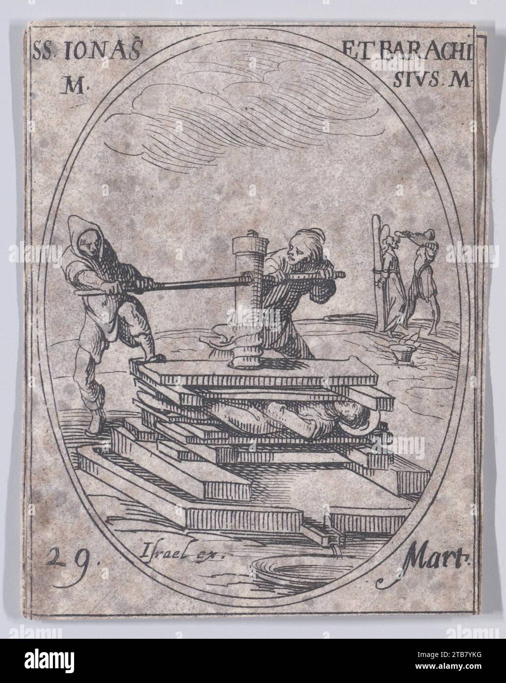 S. Jonas et S. Barchise (St. Jonas and St. Barachisius), March 29th ...