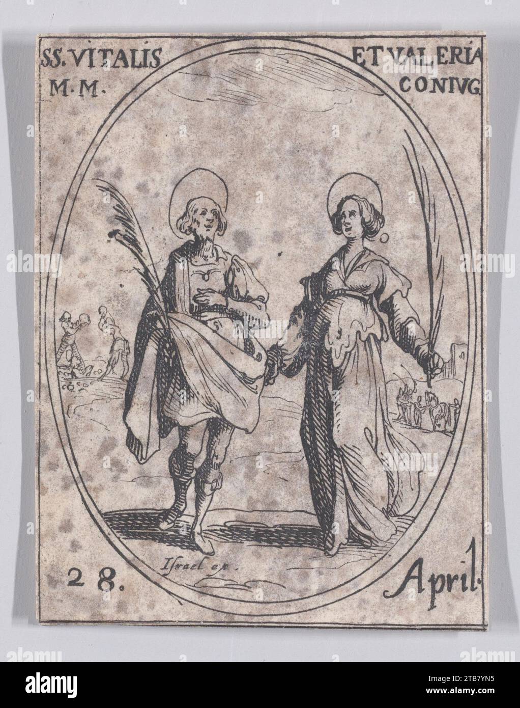 S. Vital et Ste. Valerie (St. Vitalis and St. Valeria), April 28th ...