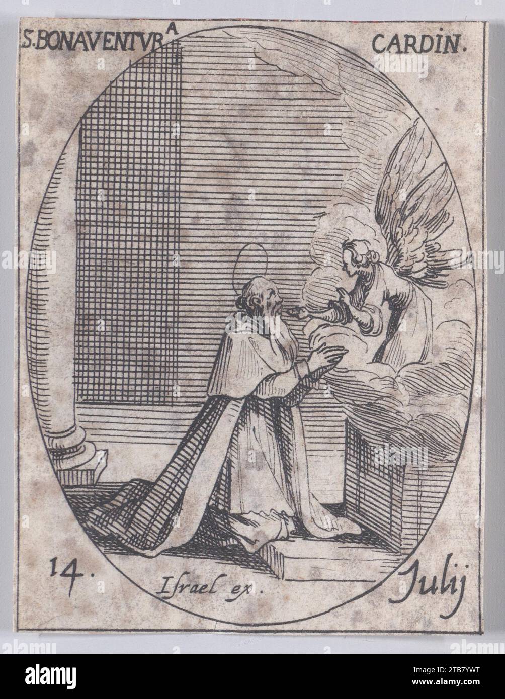 St. Bonaventure, Cardinal, July 14th, from "Les Images De Tous Les ...