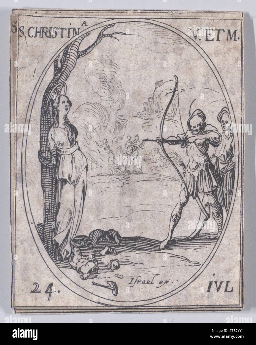 Ste. Christine, vierge et martyre (St. Christine, Virgin and Martyr ...