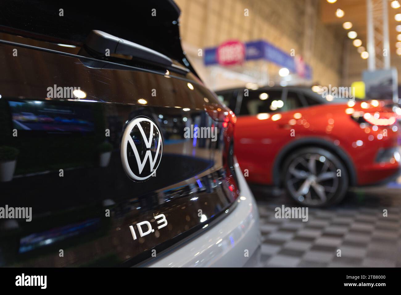 12 MAY 2023, Lisbon, Porugal, Electric car Show in International Fairy ...