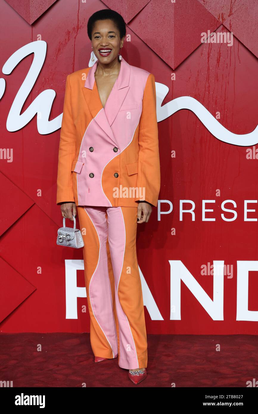 London, UK. December 4th, 2023. Blogger Tamu McPherson arriving at the ...