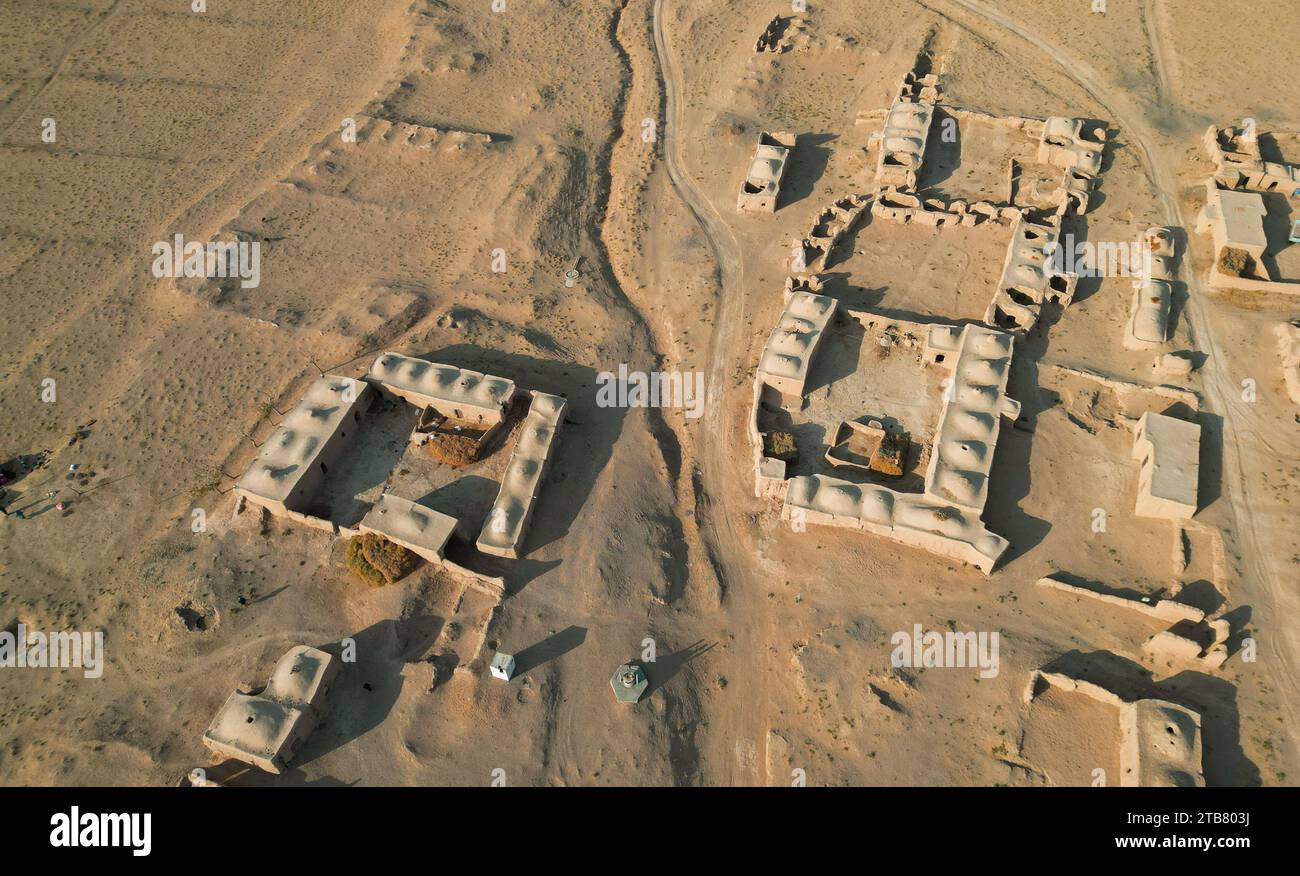 Landscape of rural village houses in Afghanistan made by Matt Stock ...