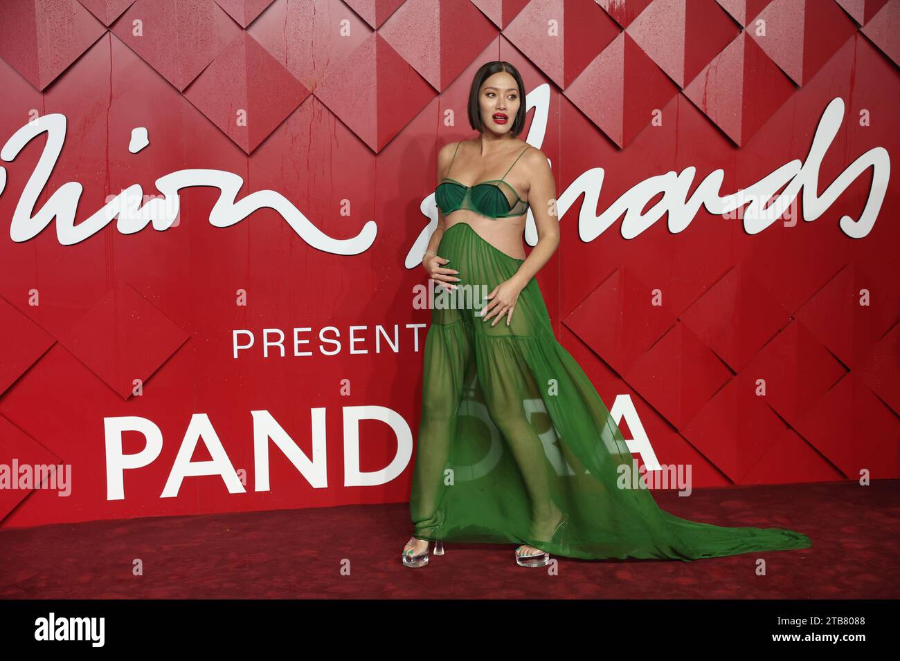 London, UK. December 4th, 2023. Actress Tiffany Hsu arriving at the ...