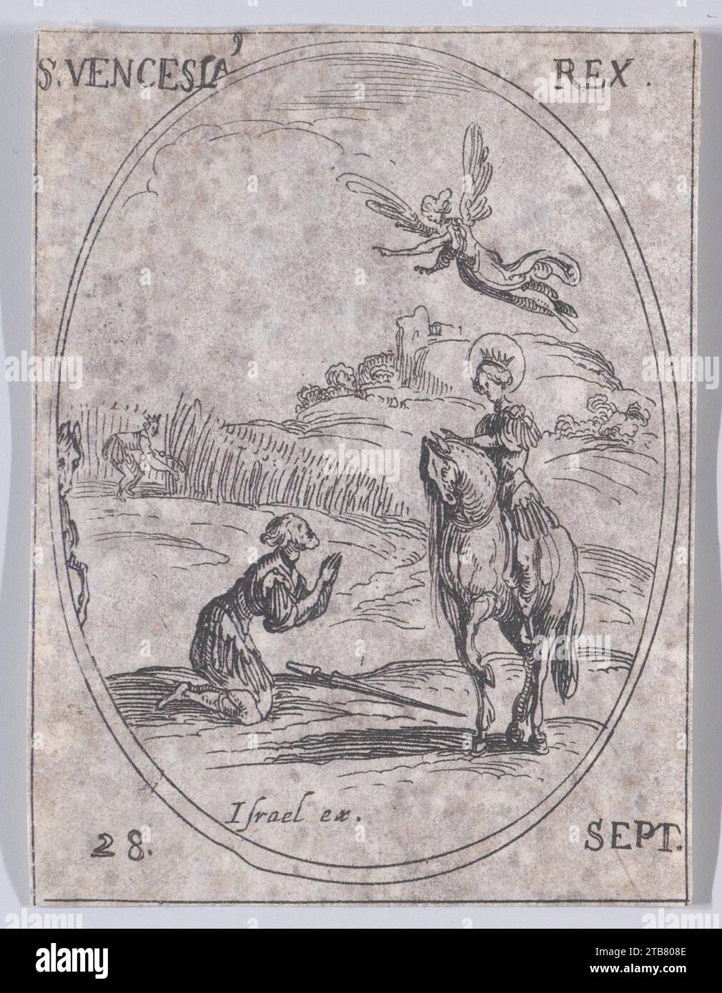 S. Wenceslas, roi (St. Wenceslaus, King), September 28th, from "Les ...