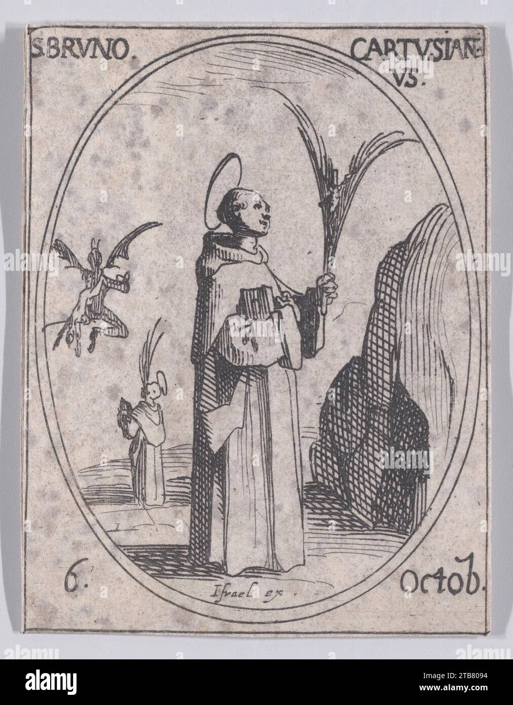 S. Bruno, chartreux (St. Bruno, Carthusian Monk), October 6th, from ...