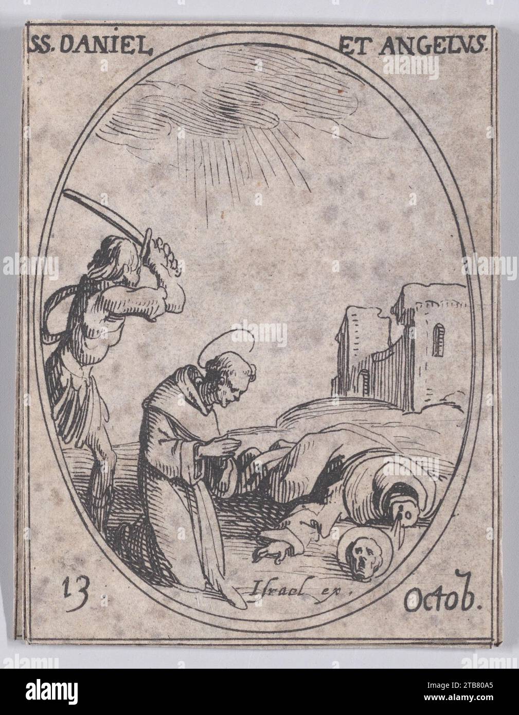 S. Daniel et S. Ange (St. Daniel and St. Angelus), October 13th, from ...