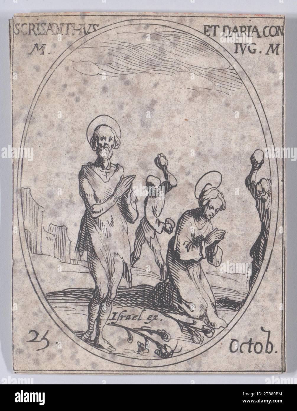 S. Chrisante et Ste. Darie, Sa Femme (St. Chrysanthus and St. Daria ...