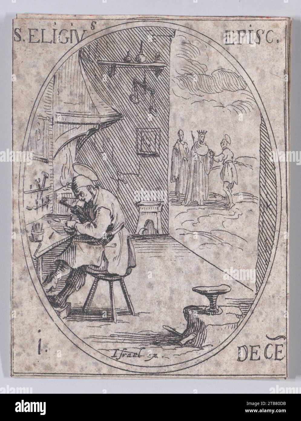 S. Eloim, eveque (St. Eligius, also known as St. Eloi, Bishop ...