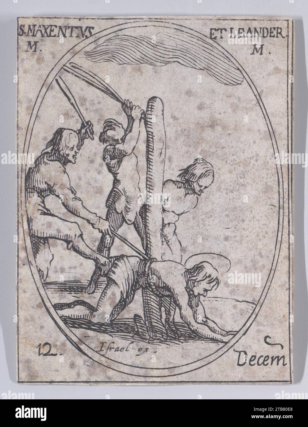 S. Maxence et S. Leandre (St. Maxentius and St. Leander), December 12th ...