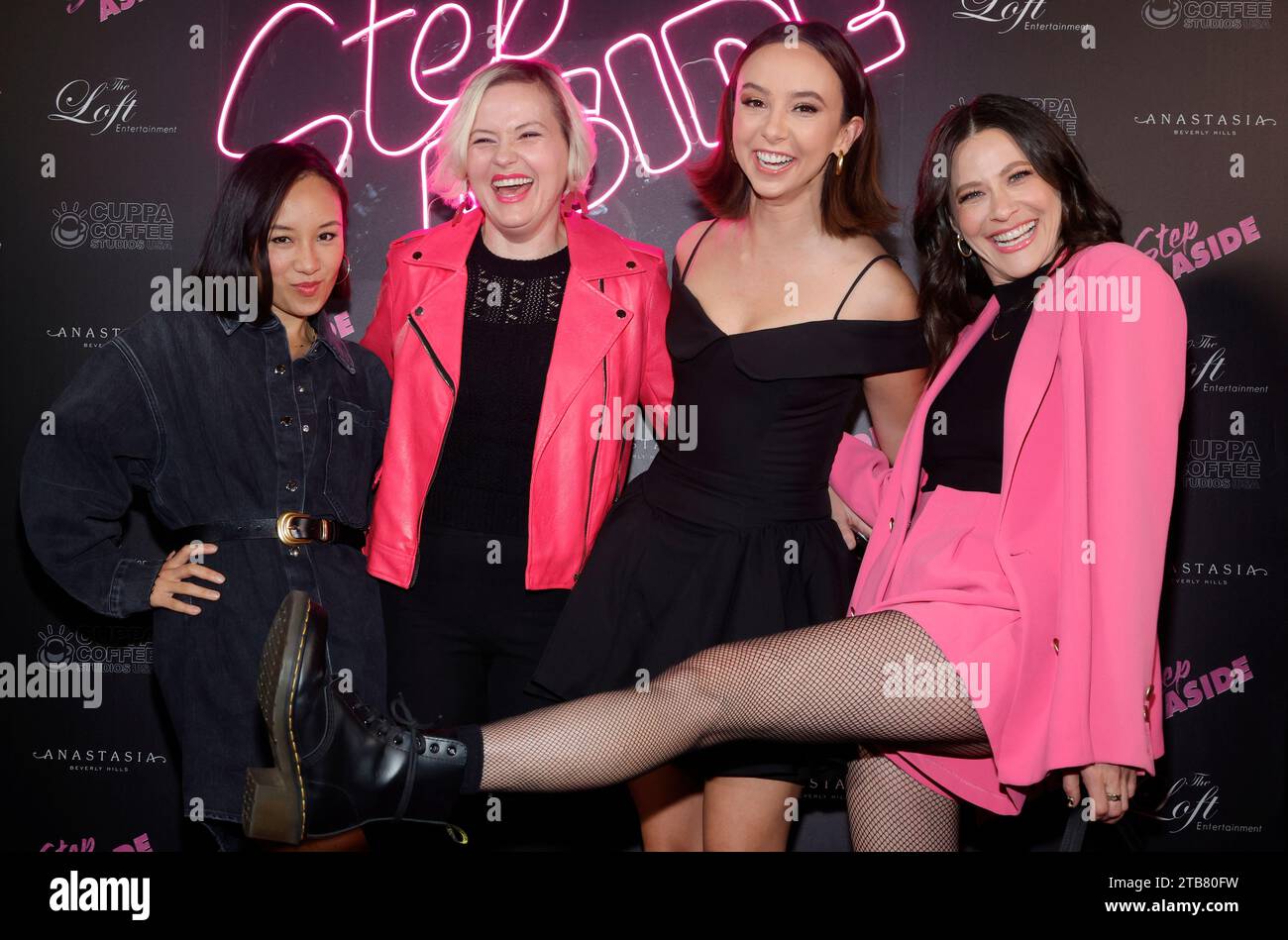 Beverly Hills, Ca. 4th Dec, 2023. Ellen Wong, Kimmy Gatewood, Emily ...