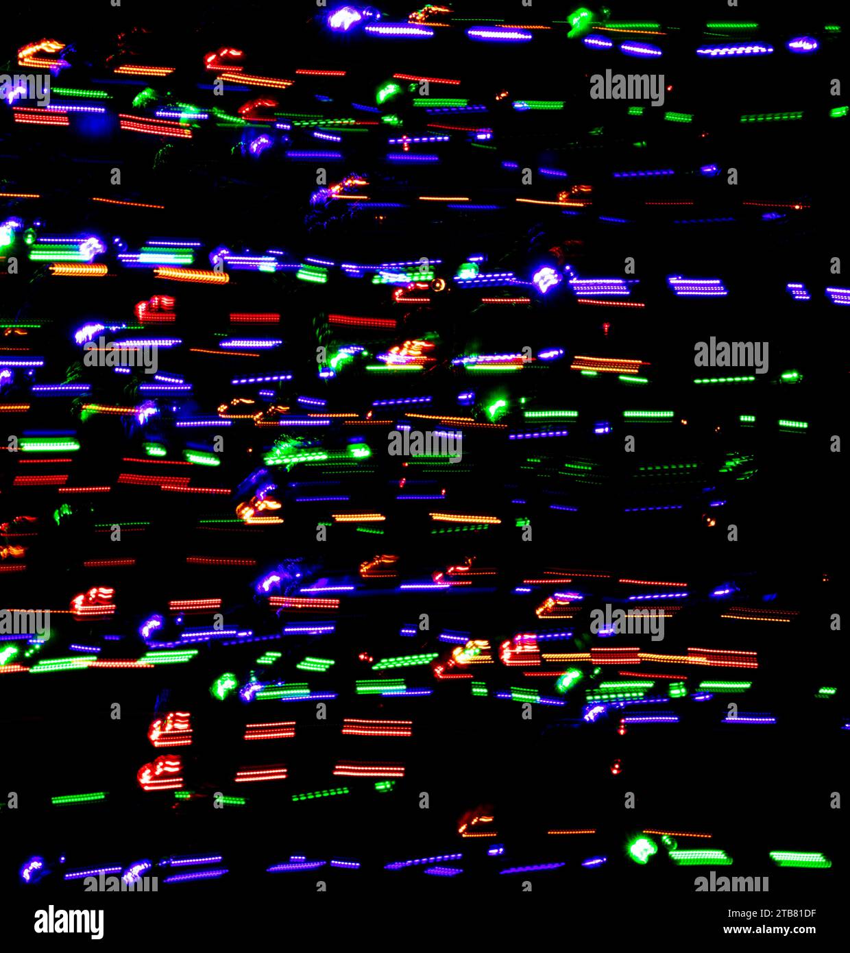 A beautiful abstract wallpaper with vibrant, colorful lights against a ...